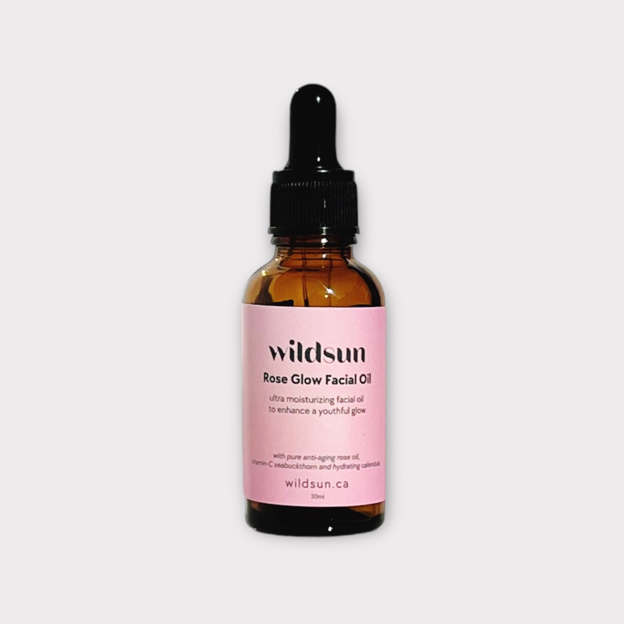 Rose Glow Facial Oil – Wild Sun